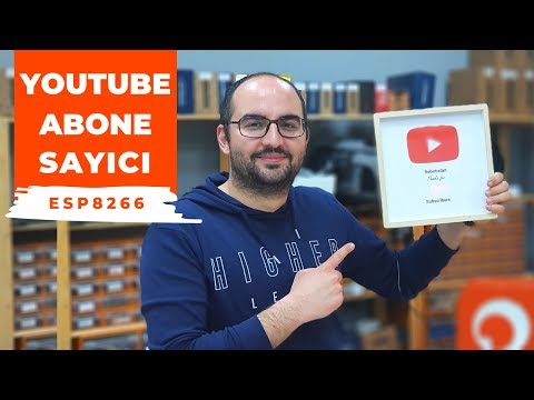 ESP8266 ile YouTube Abone Sayıcı Yaptık!