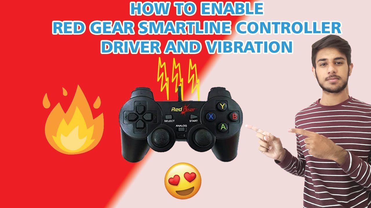 HOW TO ENABLE VIBRATION IN REDGEAR SMARTLINE CONTROLLER | NAMAN BHATIA - YouTube