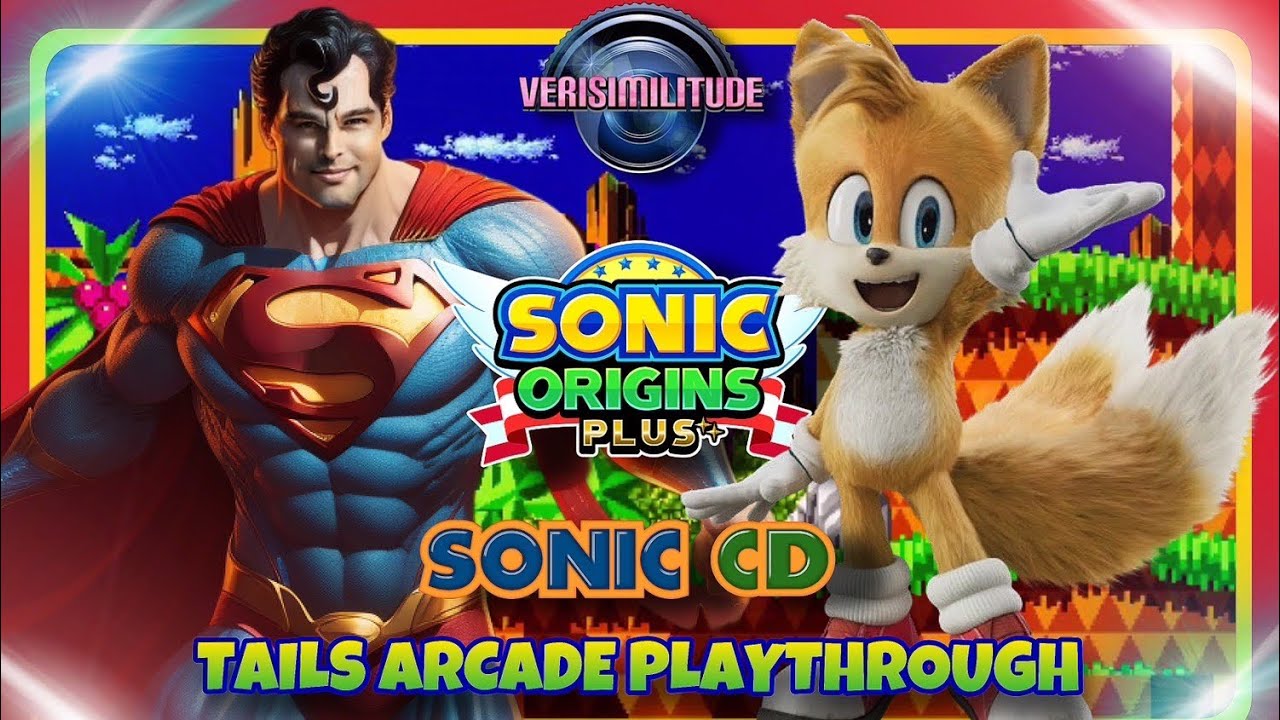SONIC ORIIGNS +; SONIC CD, TAILS ARCADE PLAY THROUGH - YouTube