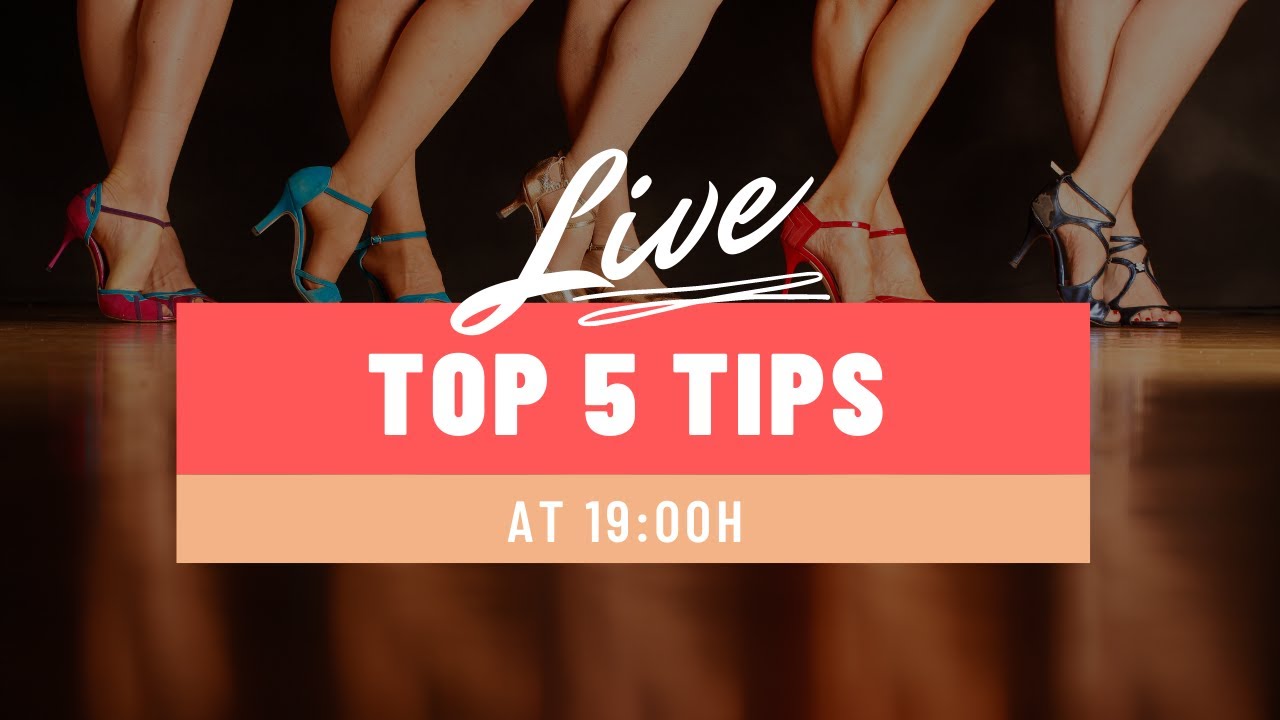 TUTORIAL - LIVE Dancing Class - Top 5 Tips for dancers - online classes ...