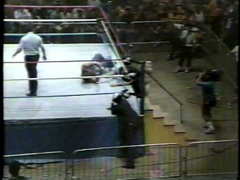 WWF - Little Beaver Gets Squashed by the One Man Gang PART 2 of 2 - YouTube