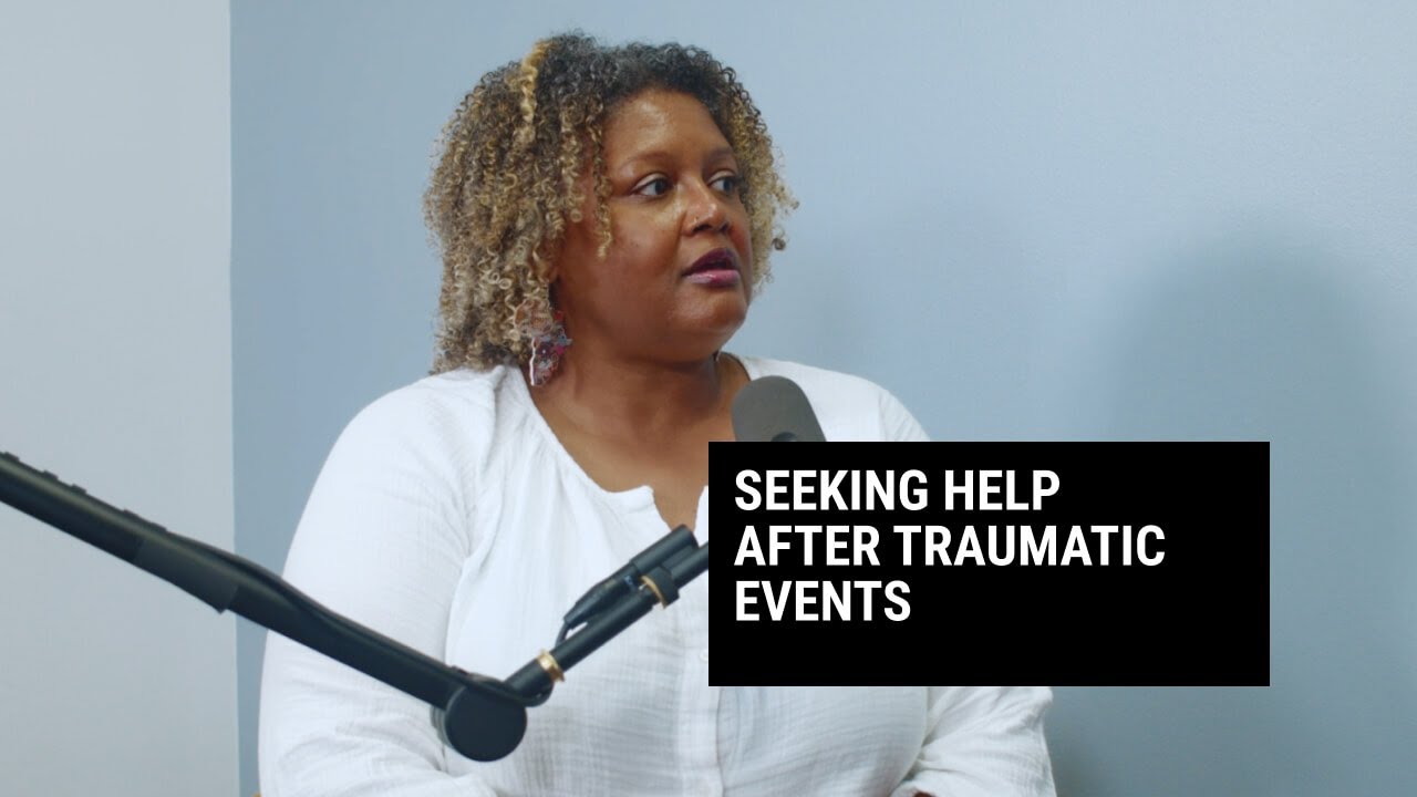 “When you need help, get help” Seeking Help After Trauma - YouTube
