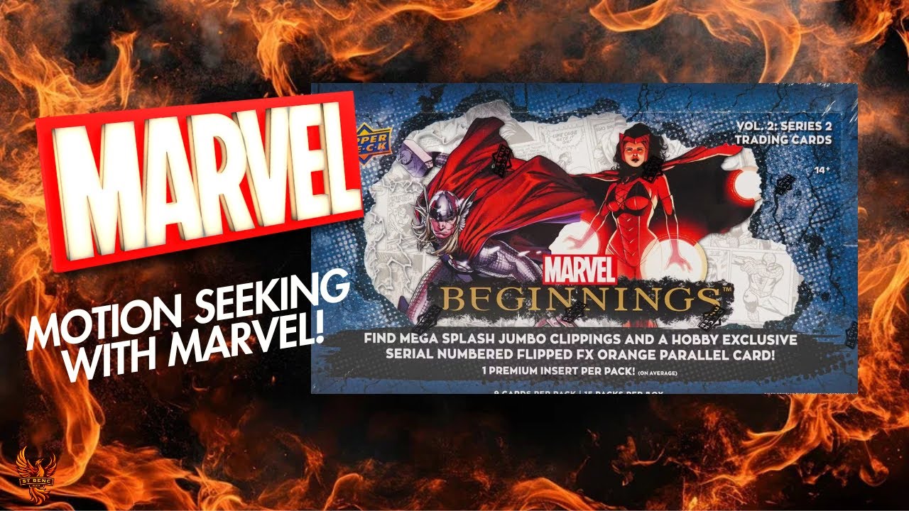Upper Deck Marvel Beginnings Volume 2 Series 2 Hobby Box Opening ...