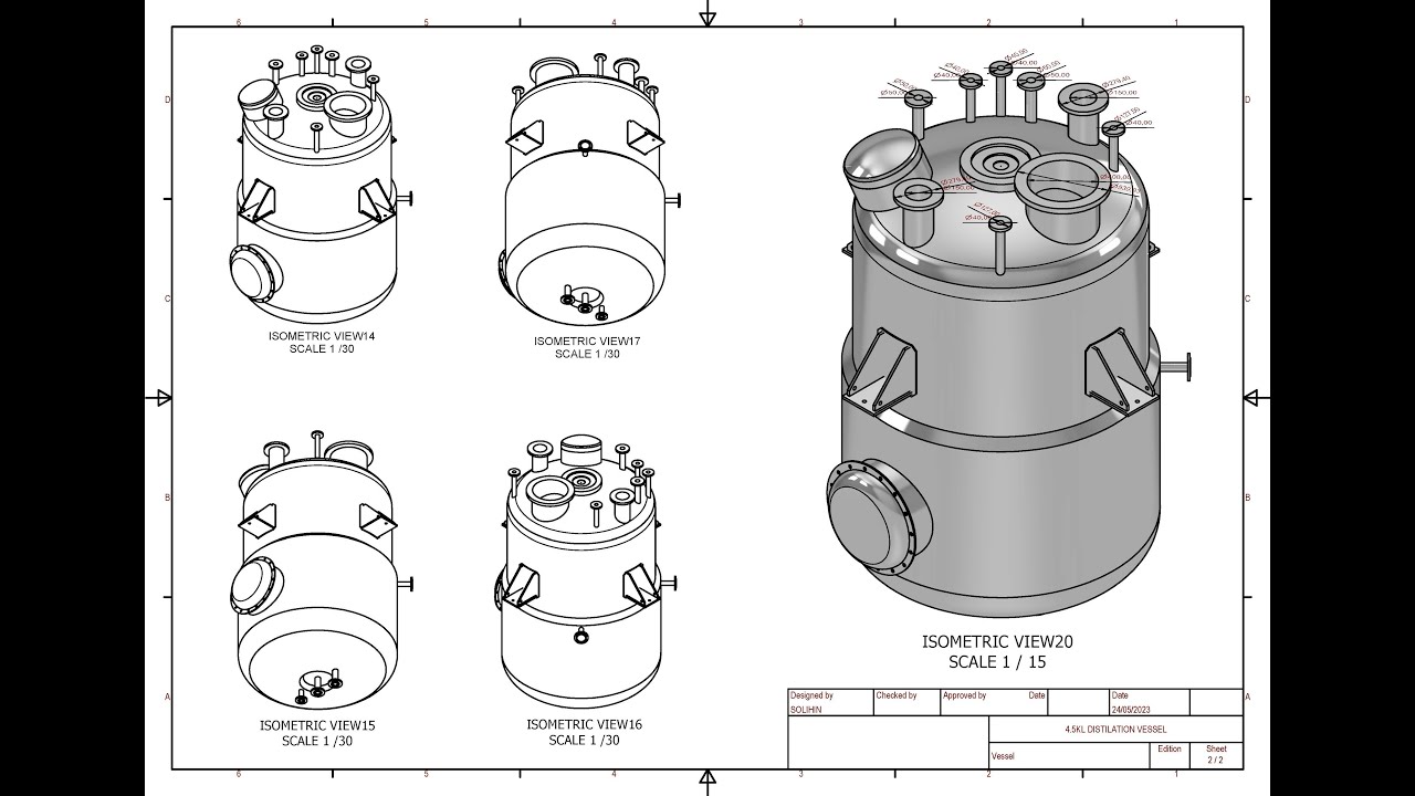 TUTORIAL INVENTOR 3D MODELING TANK - YouTube