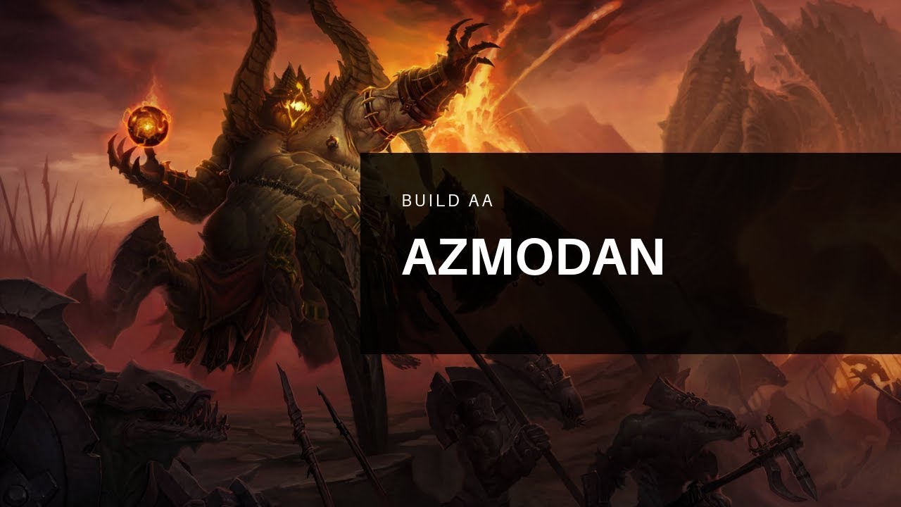 Azmodan Gameplay - Build AA - Heroes of the Storm [RANKED] [PT-BR ...