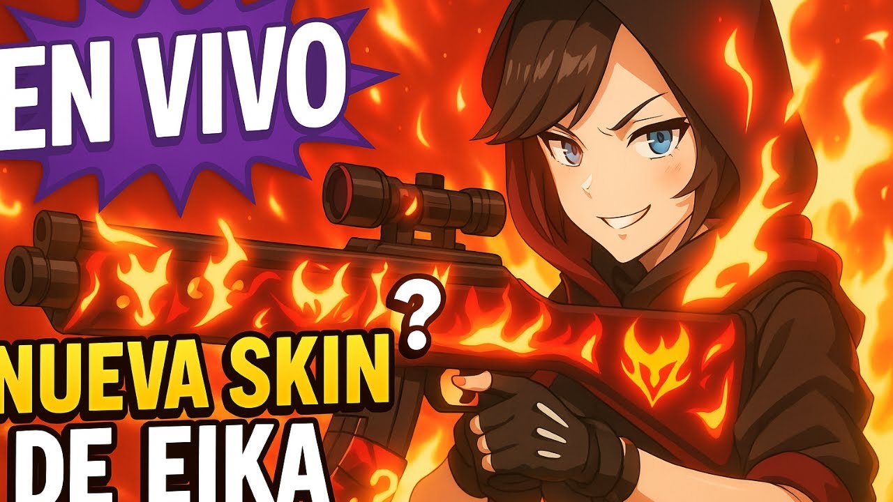 🎆 ¡Probamos la nueva Skin de arma de Eika! 🔫🎯 ¿Qué tal se ve en partida ...