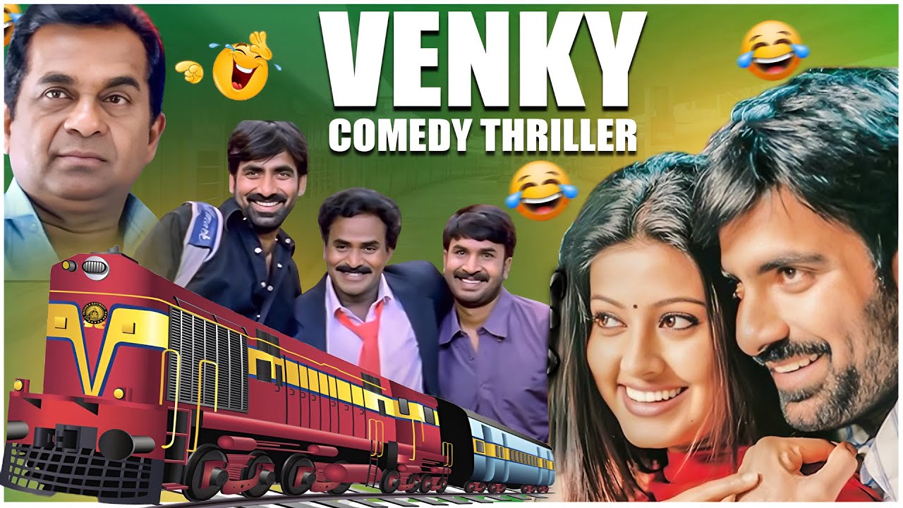 Raviteja Venky Movie Back To Back Comedy Scenes | Brahmanandham, Venu ...
