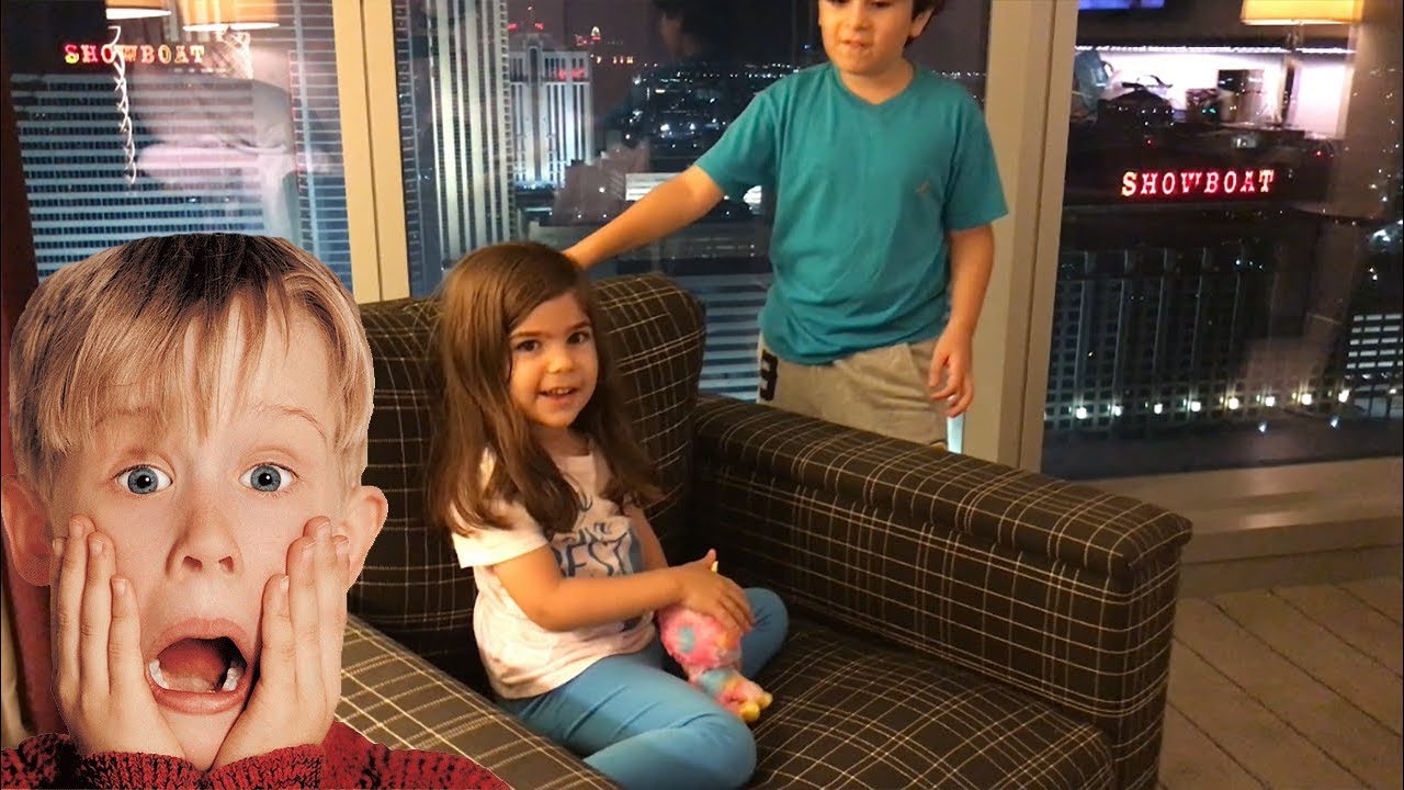 HOME ALONE - SISTER CHAIR SPIN TEST - YouTube