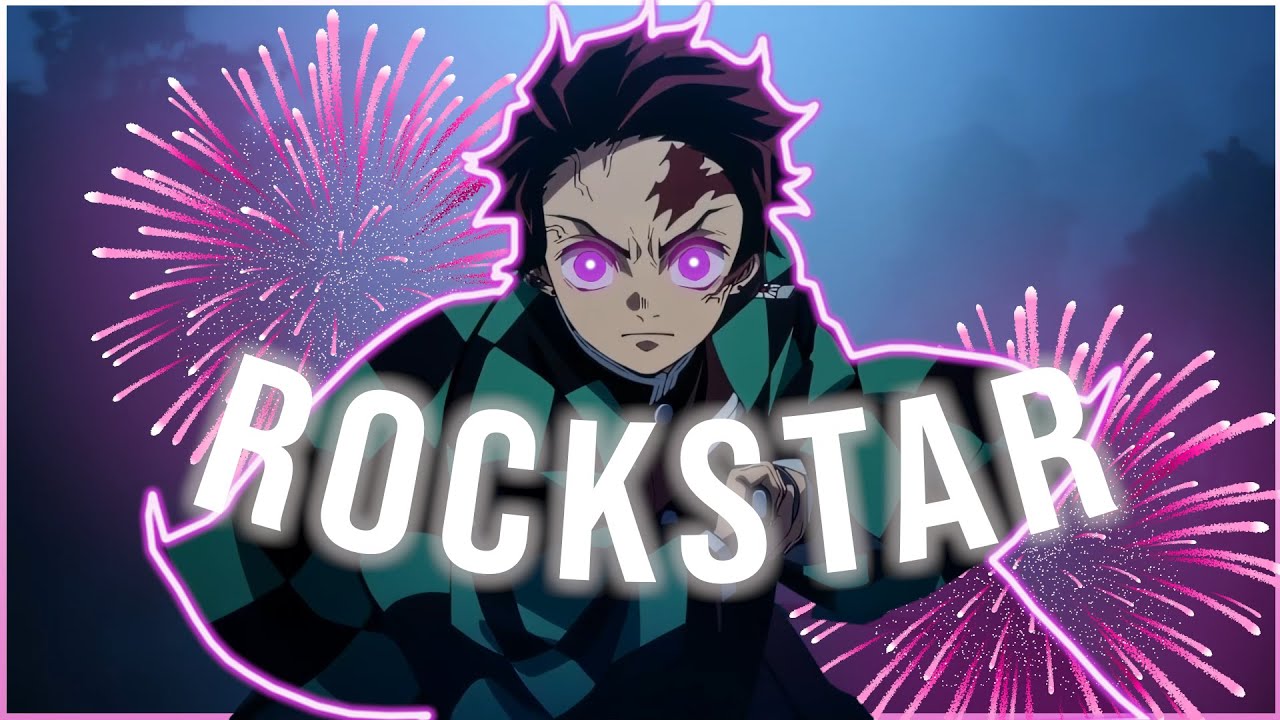 "ROCKSTAR" - Demon Slayer - Tanjiro - |Edit/AMV| #animeedit # ...