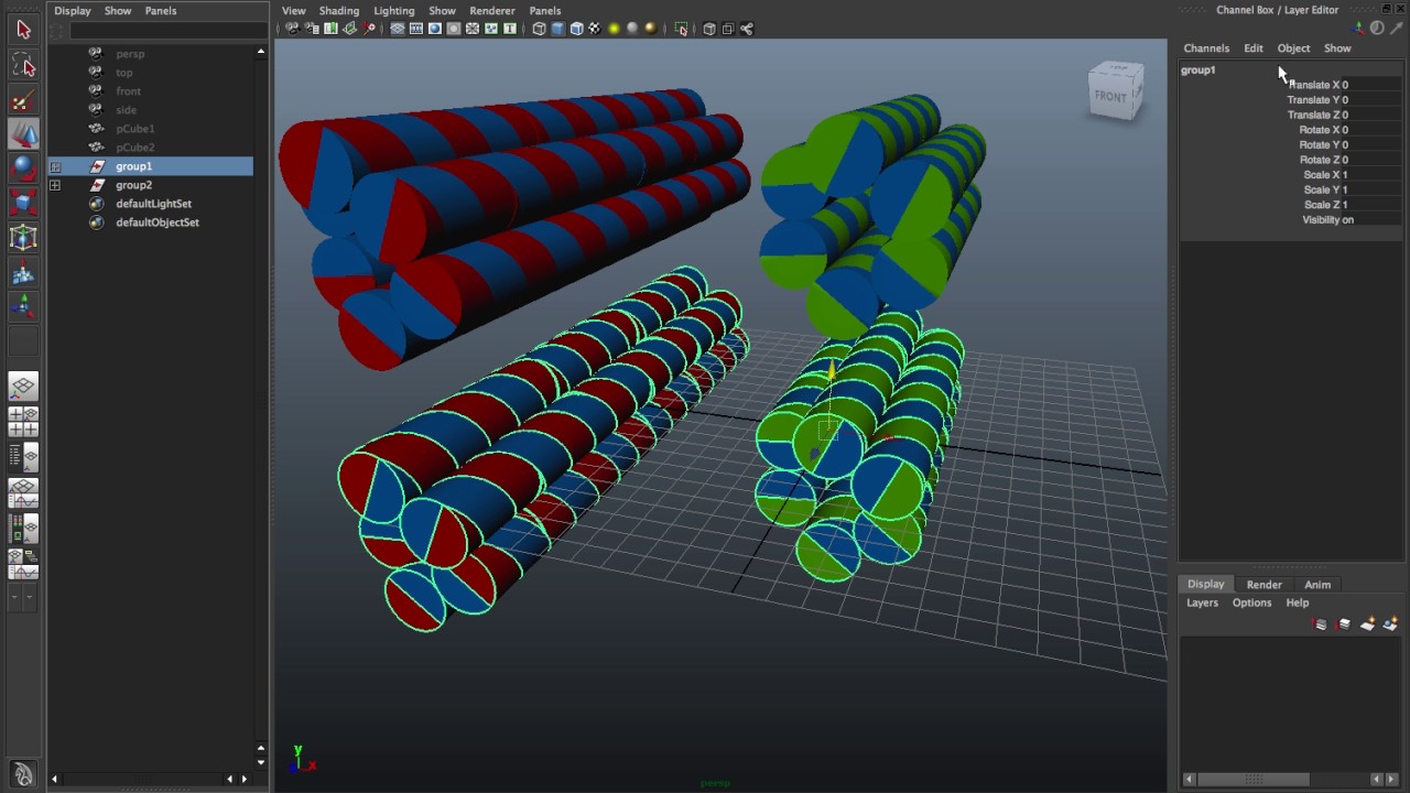 Rendering cadnano models in Maya (Part 1/4) - YouTube