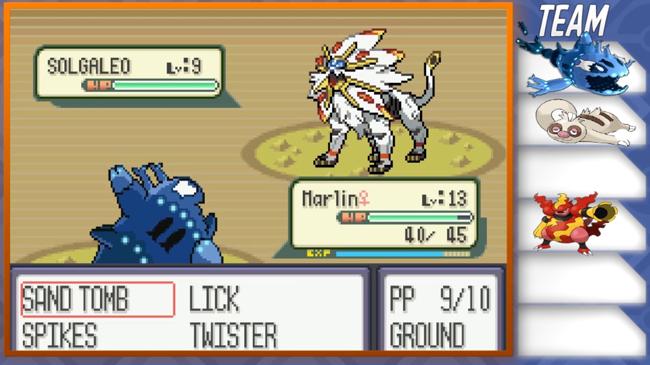 Pokemon Sun Ruby Randomizer Nuzlocke ep3 (GRIND) - YouTube