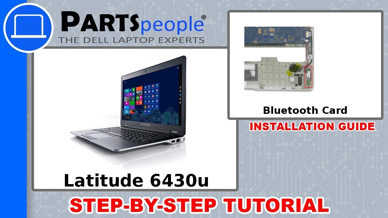 Dell Latitude 6430u (P36G001) Bluetooth Card How-To Video Tutorial ...