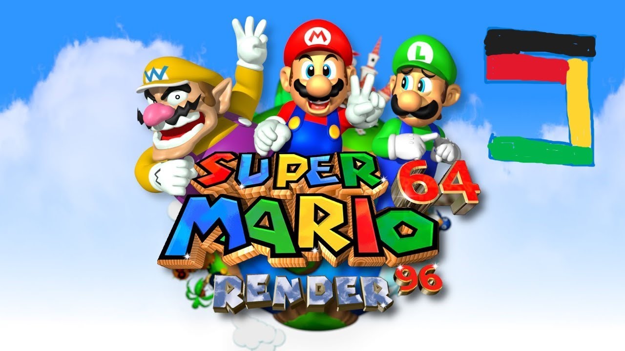 Super Mario 64 PC Port RENDER96 Part 5 - Bowser Boss Battle Number 1 ...