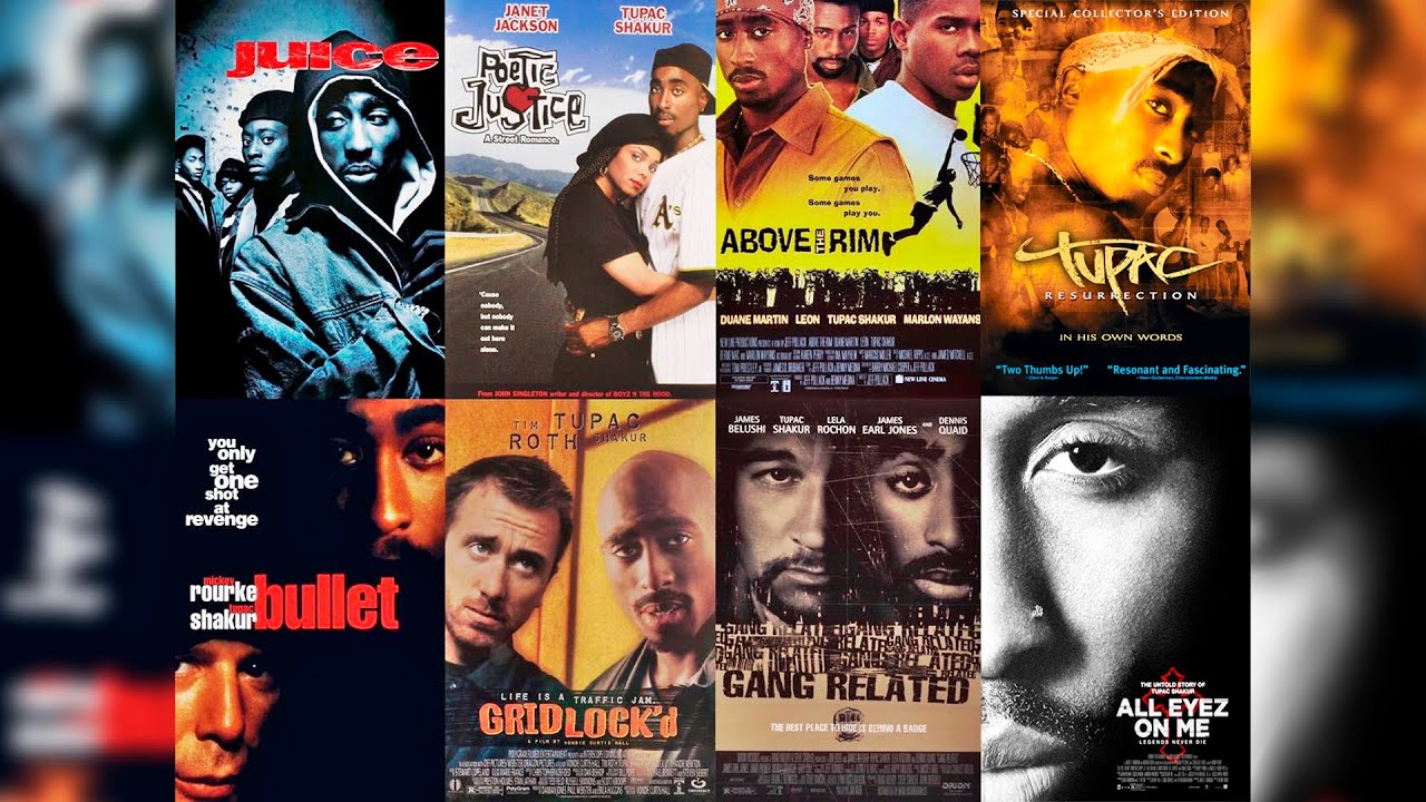Tupac Amaru Shakur - Filmografia 1991 / 2017 - YouTube