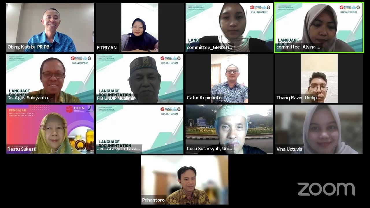 Kuliah Umum: Language Documentation - YouTube