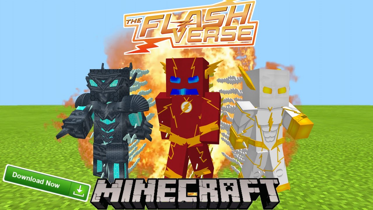 FLASH ADDON/MOD In Minecraft PE/BEDROCK For Android/IOS/PC ️ DOWNLOAD ...
