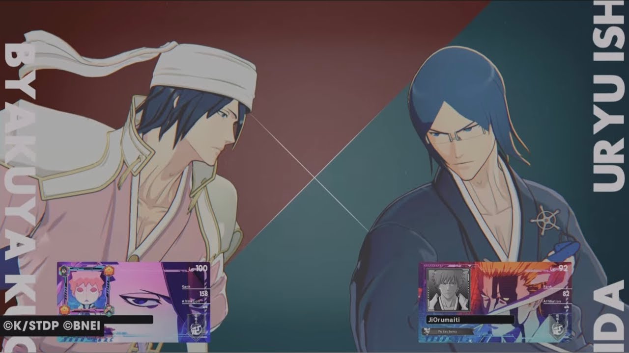 BLEACH Rebirth of Souls RANKED Byakuya vs Uryu - YouTube
