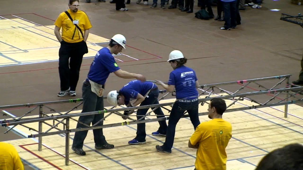 UAA civil engineering students host steel bridge-building competition ...