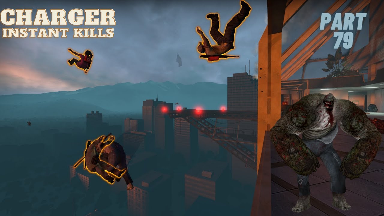 LEFT 4 DEAD 2 - CHARGER INSTANT KILLS @PART 79 - YouTube