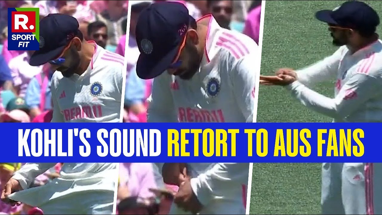 Virat Kohli Gives 'Sandpaper Gate' Taunt to Australian Fans Amid Racist ...