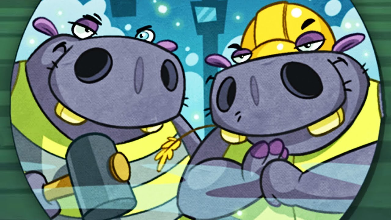 Swamp Attack Episode 10 - Levels 1-10 The Muscle Cartoon Game for Kids ...