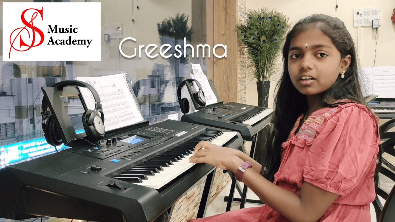 Keyboard Student Performance | Greeshma | SS Music Academy | 2024 - YouTube