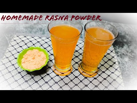 Rasna powder# Tang powder# No added preservatives# Quick and Easy - YouTube