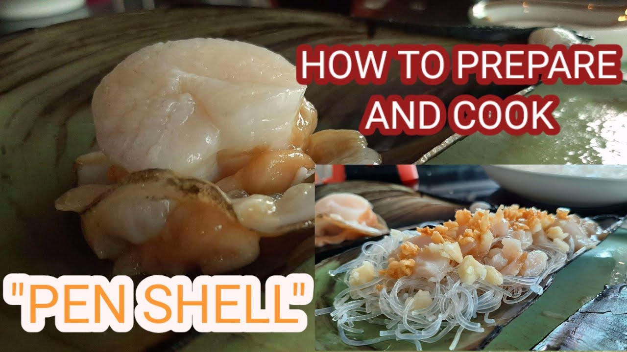How to cook " PEN SHELL SCALLOPS " - YouTube