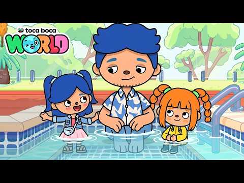 🐶 Bluey in Toca Boca World ✨ The Pool