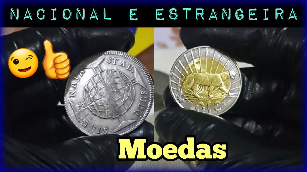 Moedas: Patacão 960 Réis e Lindíssimas Moedas Estrangeiras Flor de ...