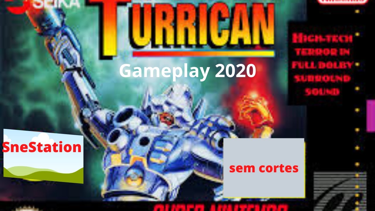 SNES SUPER TURRICAN GAMEPLAY (2020) - YouTube