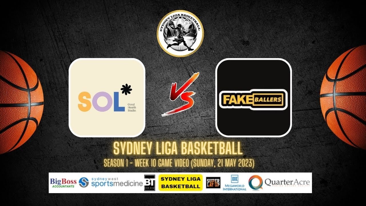 SLB Season 1 Week 10 - SOL vs Fake Ballers (Game Video) - YouTube