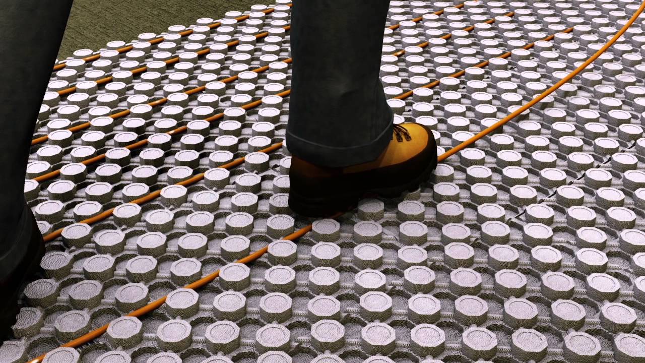 Le panneau PEX isolé rayonnant d’Amvic - YouTube