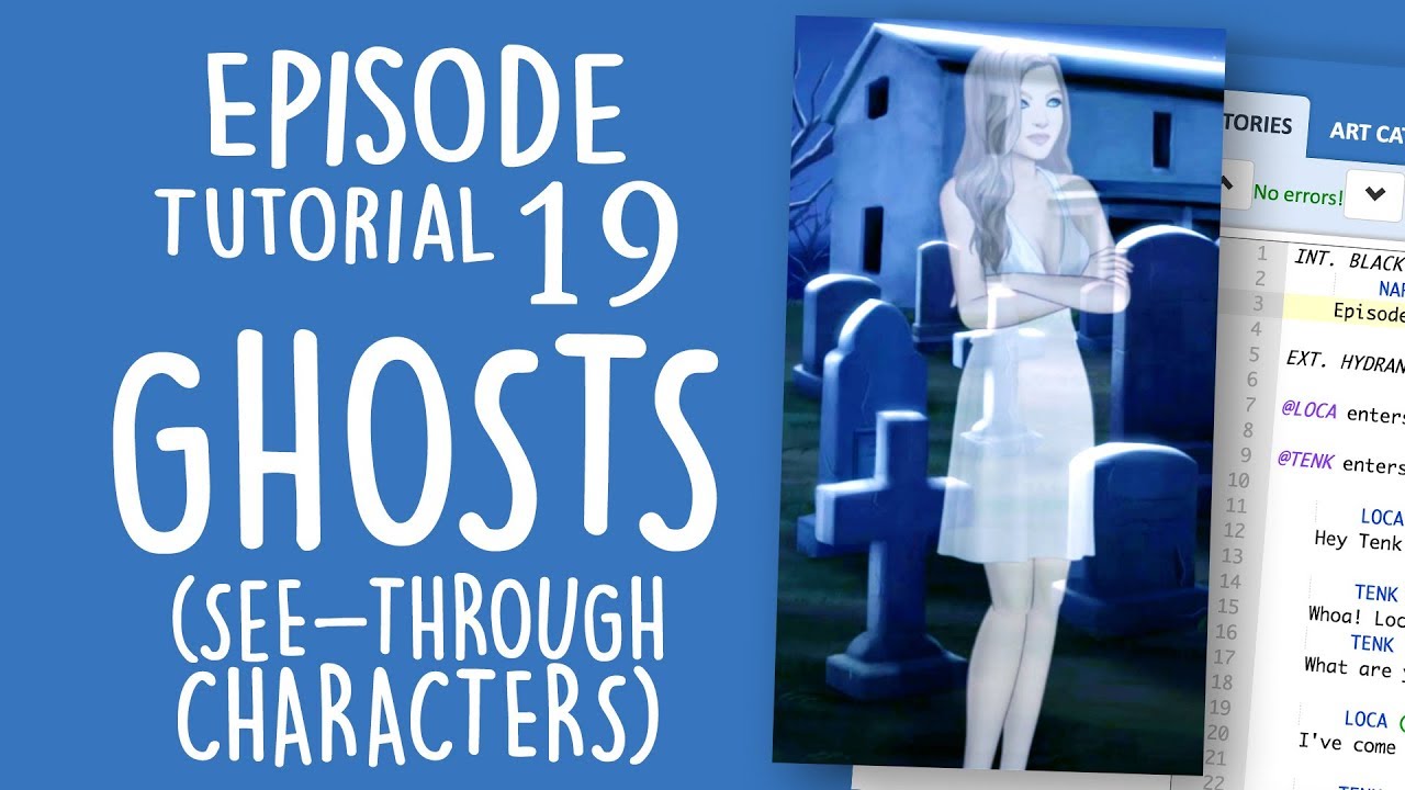 GHOSTS (Transparent Characters) | Episode Limelight Tutorial 19 - YouTube