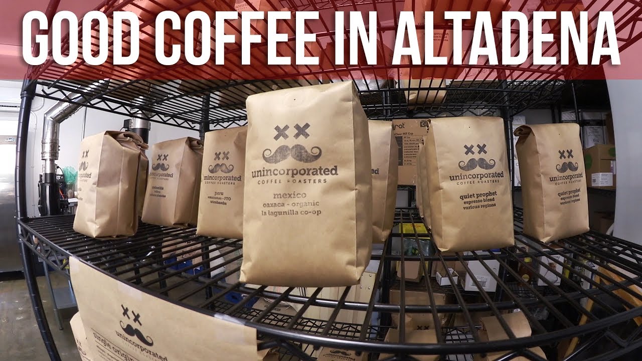 Unincorporated Coffee Roasters In Altadena | Coffee Adventures - YouTube