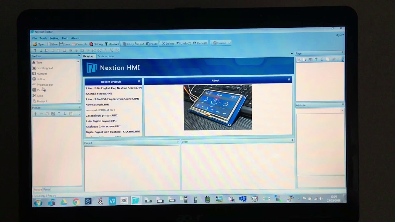 Making a tft file from a HMI file. - YouTube