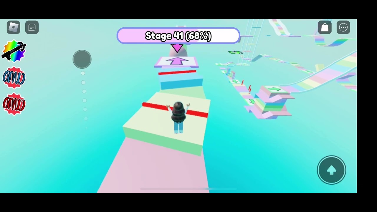 Playing Obby Game - YouTube