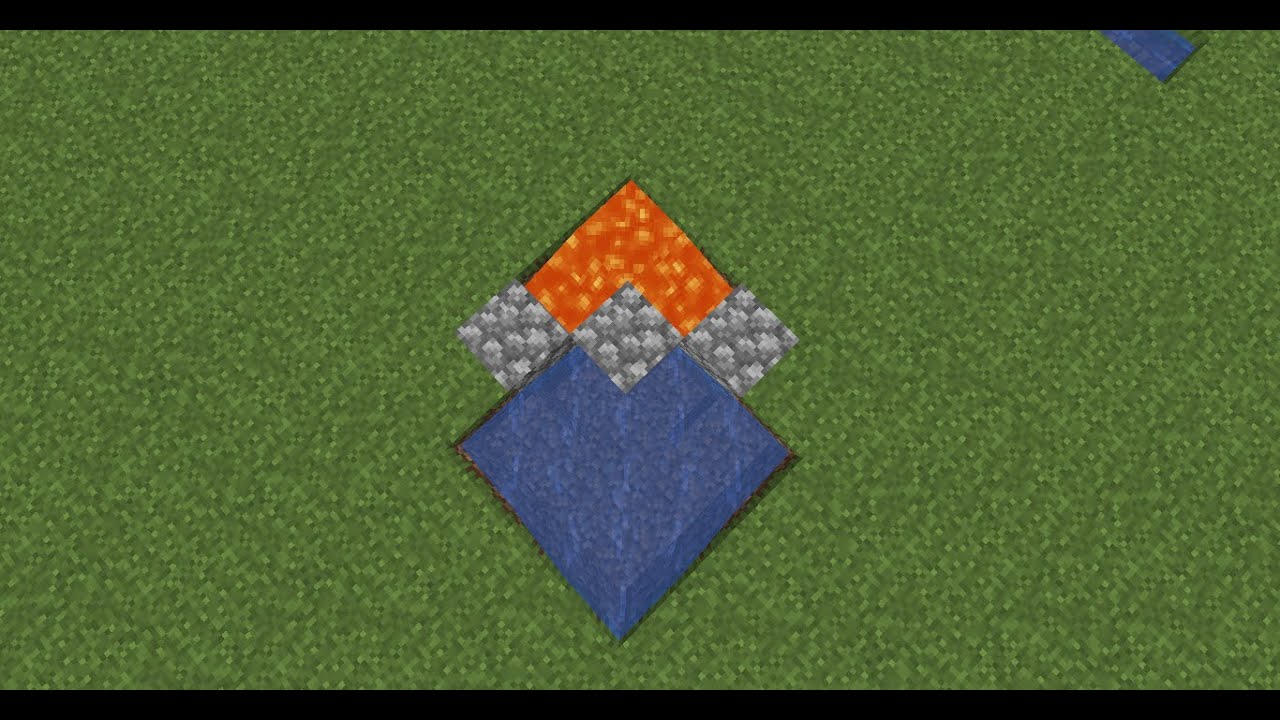 Triple cobblestone generator - YouTube