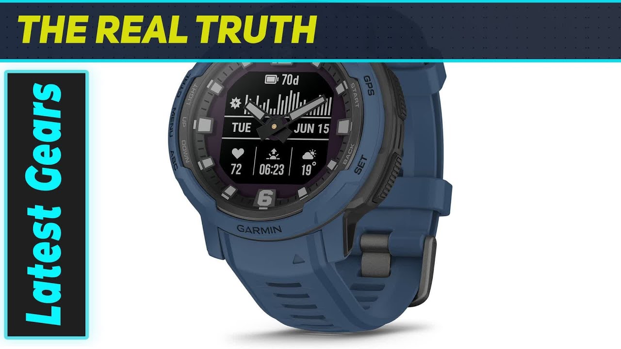Garmin Instinct Crossover Solar: The ULTIMATE Rugged Hybrid Smartwatch ...
