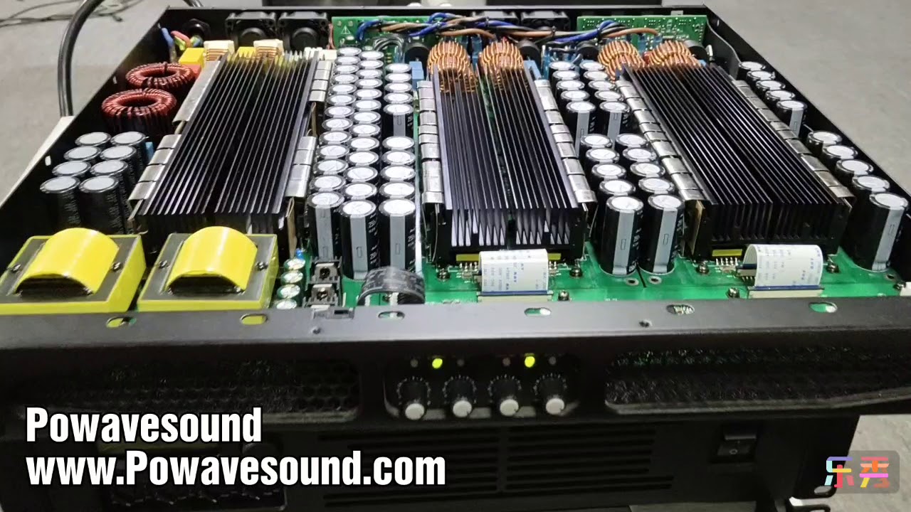 big power digital power amplifier - YouTube