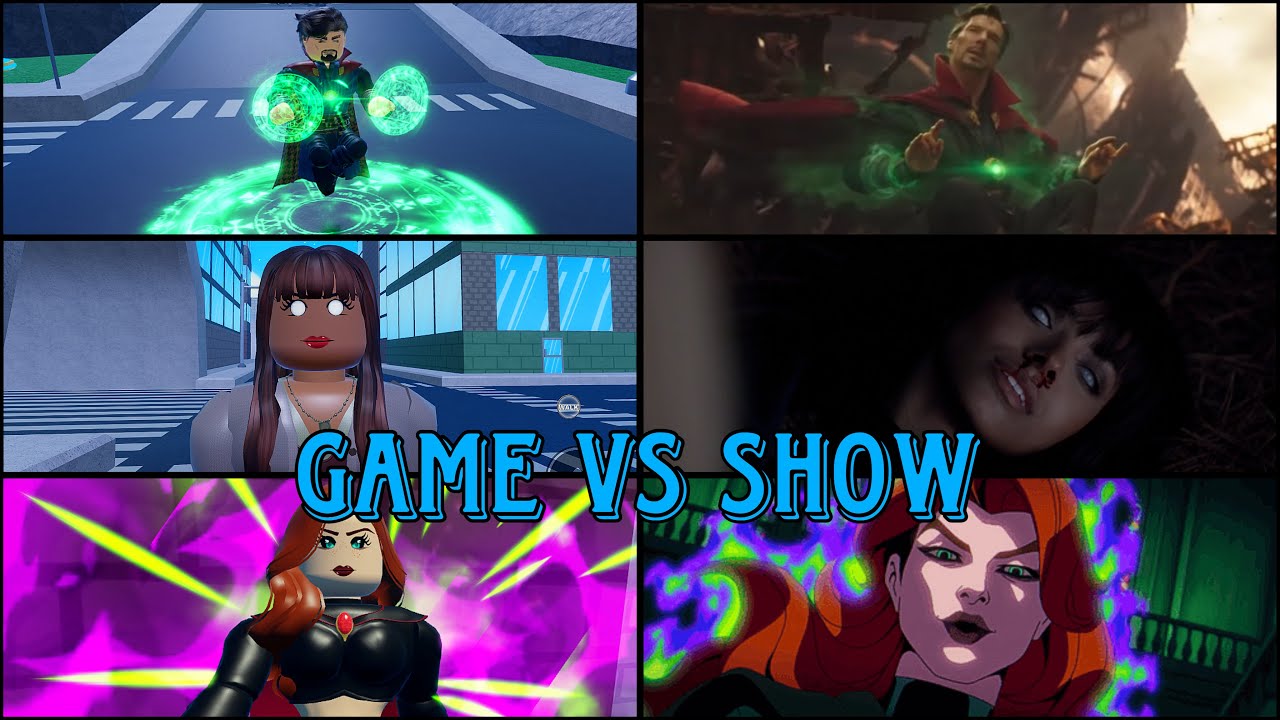 Heroes online vs show/movie comparison - YouTube
