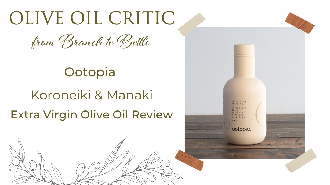 Ootopia Estate Blend 2022 EVOO Review - YouTube