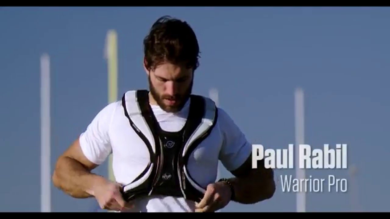 Warrior Rabil Protective Line - LACROSSE.COM - YouTube