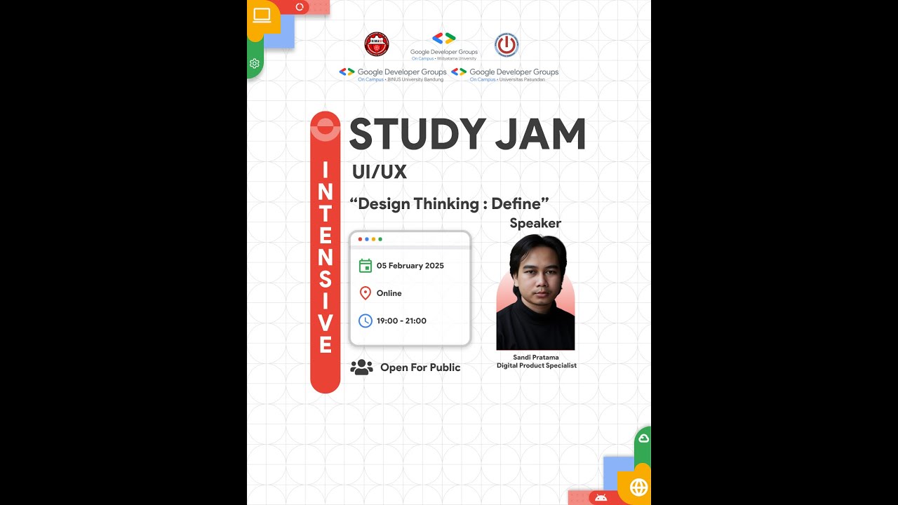 Intensive Study Jam 5: UI UX - YouTube