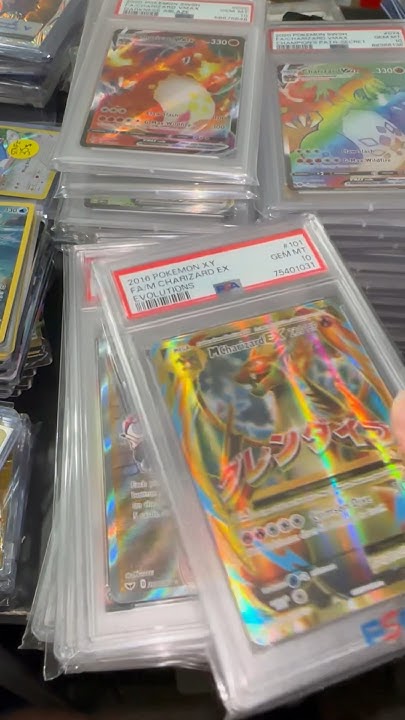 100 PSA 10 gem mint pokemon cards - YouTube