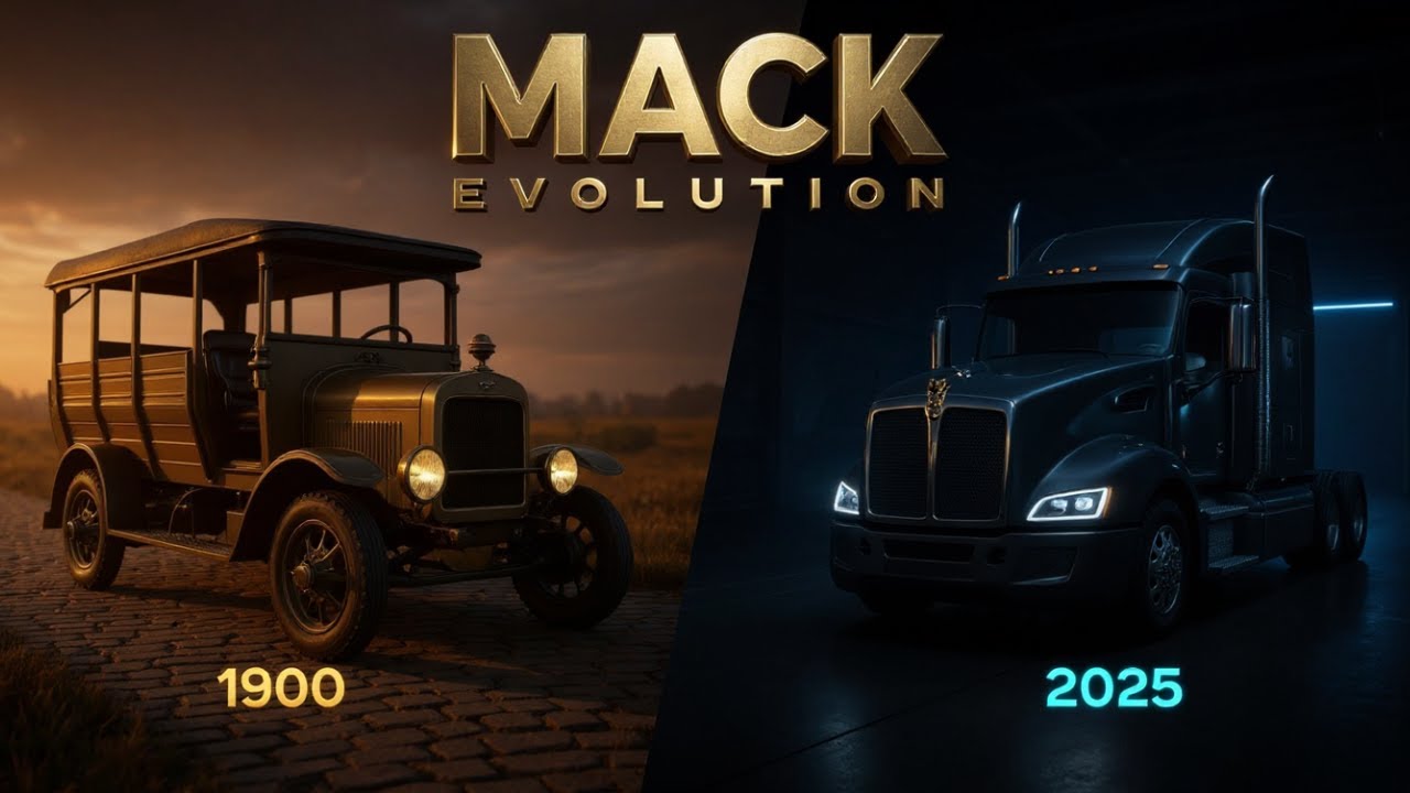 Mack Truck Evolution (1900-2025) - YouTube