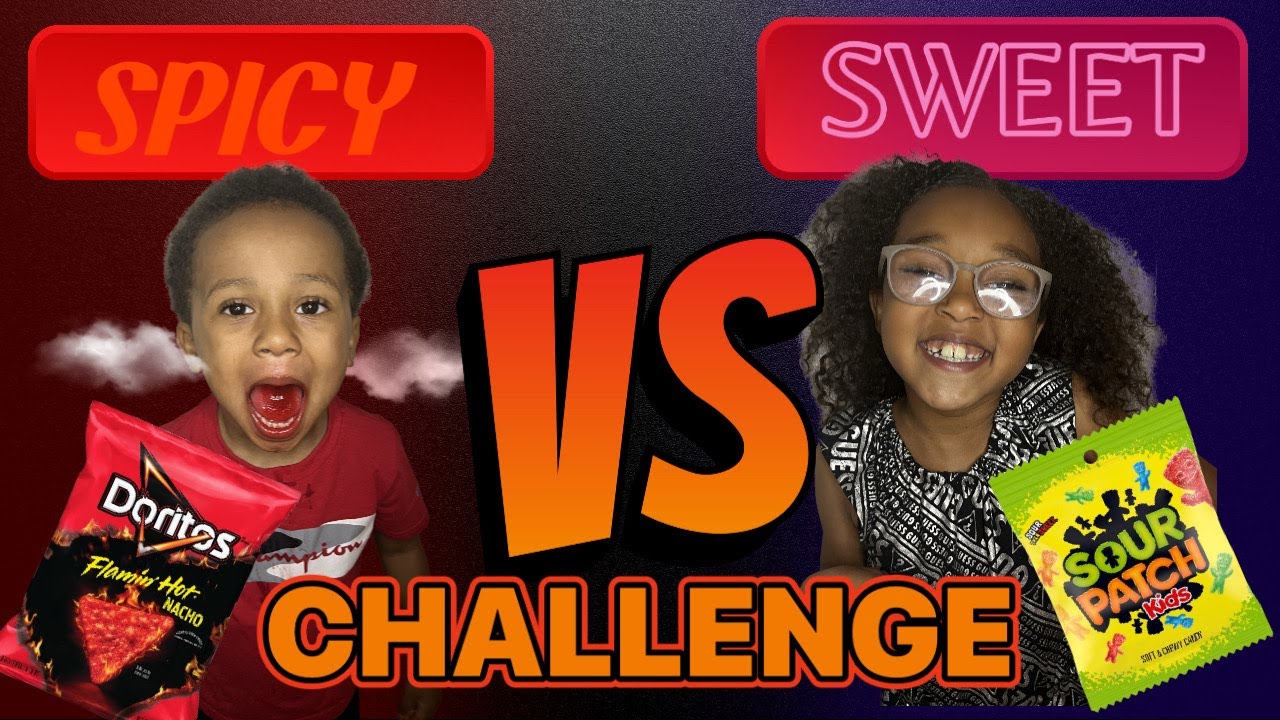 SWEET VS SPICY CHALLENGE - YouTube