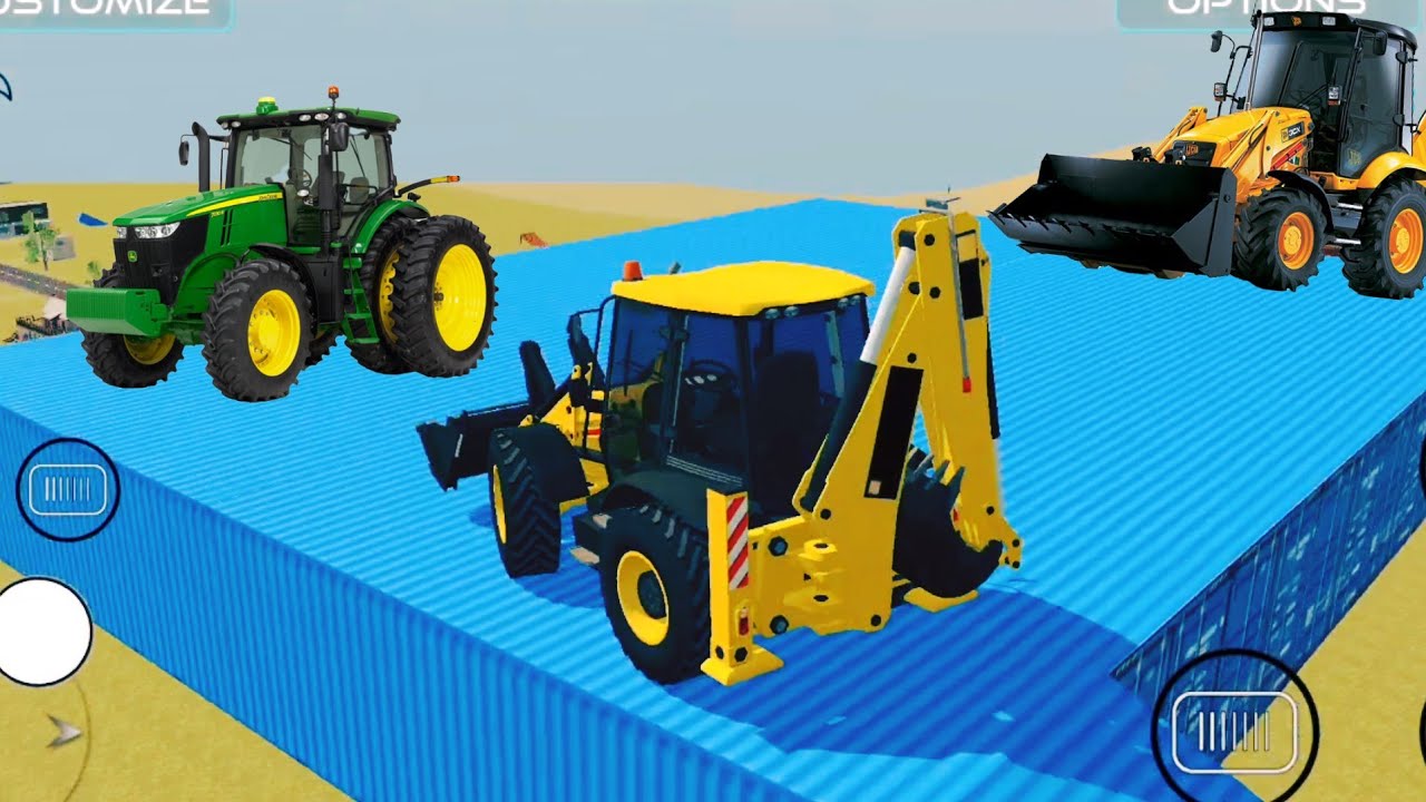 JCB 3DX BACKHOE | LODER DRIVING | SIMULATOR | ANDROID GAME PLAY || JCB ...
