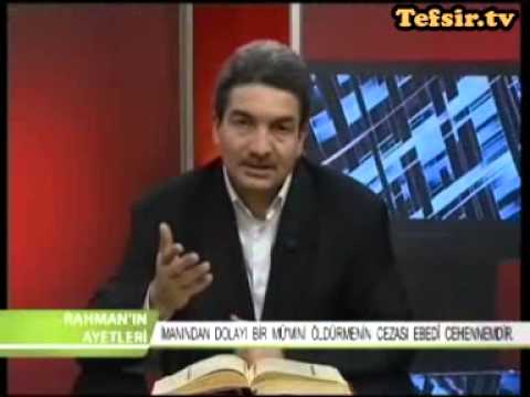 nisa Suresi Kuran Tefsiri  92-94  Ayetlerler  Prof.Dr. Şadi Eren