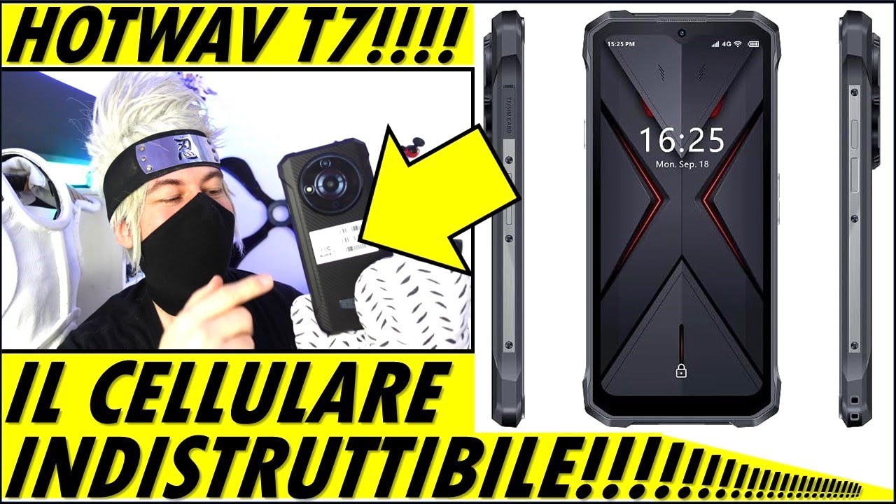 HOTWAV T7 rugged phone 4GB +128GB test camera unboxing smartphone ...